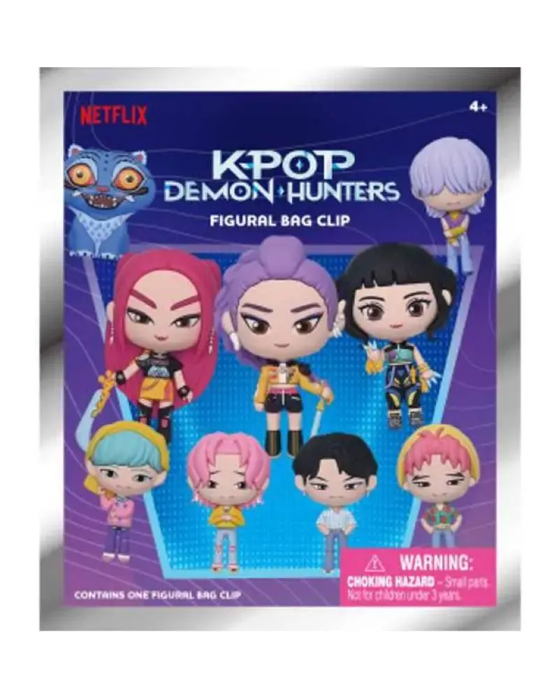 Privezak Monogram - K-POP Demon Hunters - 3D Foam Bag Clips