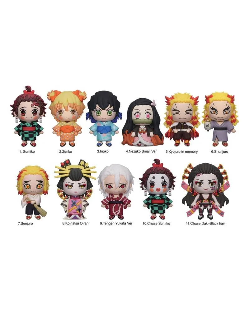 Privezak Monogram - Demon Slayer - Kimetsu no Yaiba - Series 5 - Bag Clips
