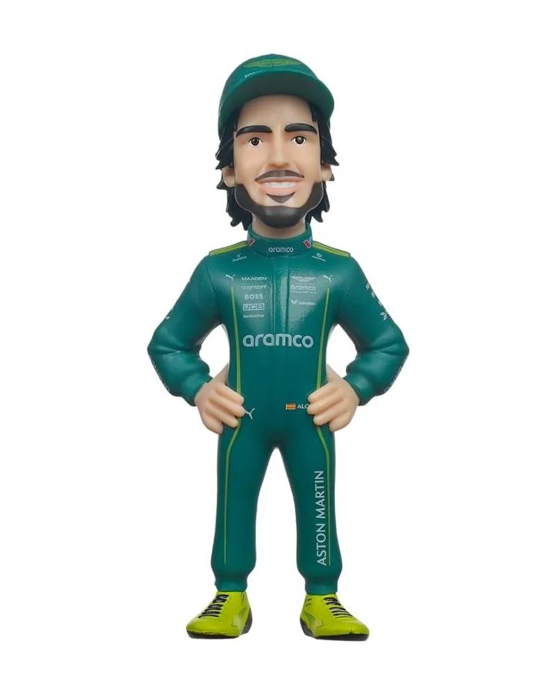 Statue Minix - F1 Aston Martin - Fernando Alonso