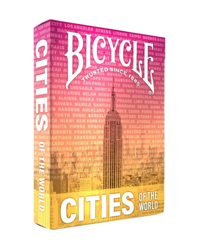 Karte Bicycle Ultimates - Cities Of The World - Playing Cards