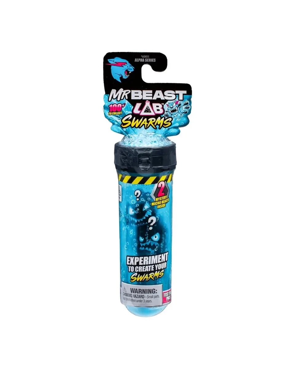 Mini Figure MrBeast Lab Swarms - Mystery Test Tube Mini Figure Set 2pk