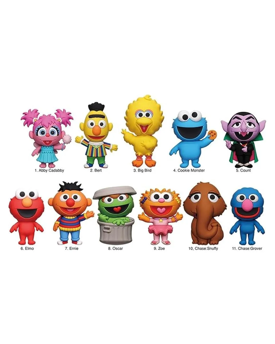 Privezak Monogram - Sesame Street Series - Bag Clips