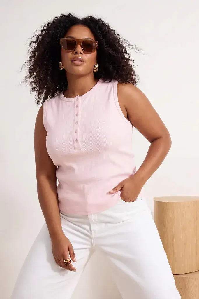 Trendyol Curve Ženska majica TBBSS26CV00017, Roze