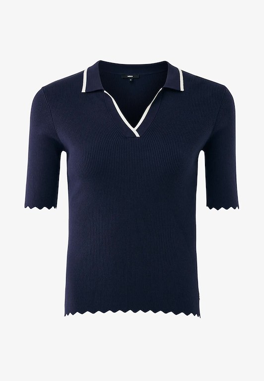Mexx Ženska majica Ivy MF006600661W, Polo kragna, Teget