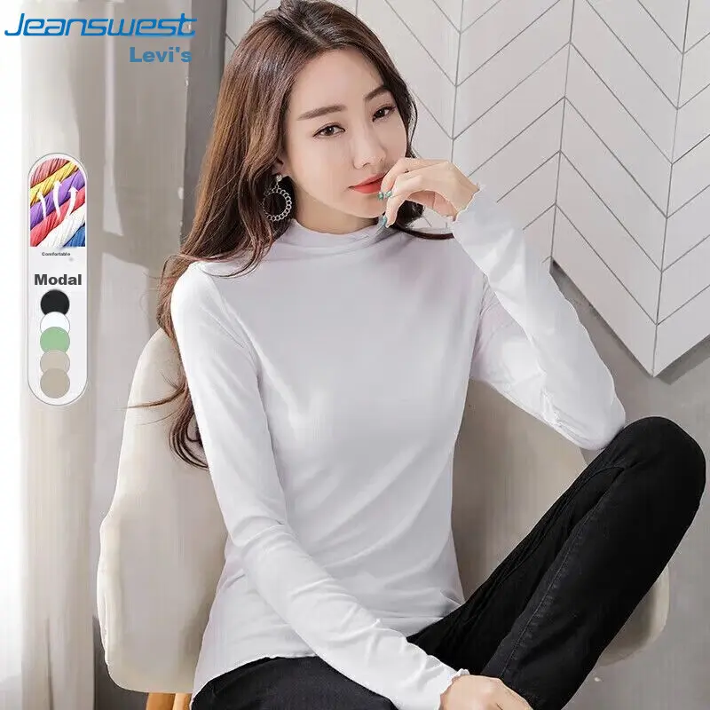 Jeanswest Ženska majica, Dugi rukav, Bela