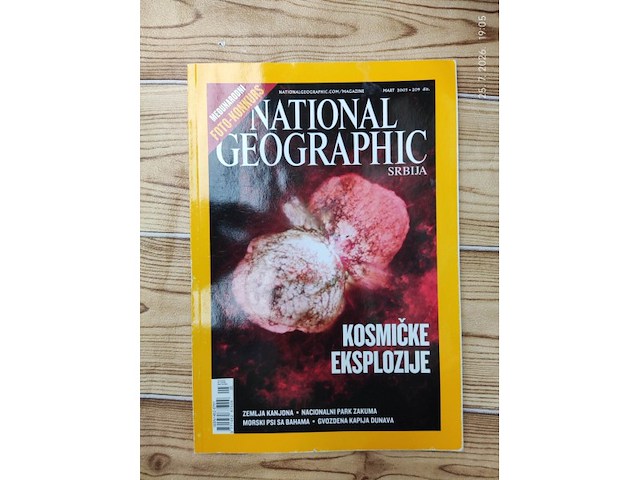 Nacionalna geografija,mart 2007