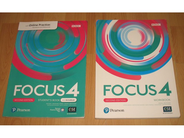 FOCUS 4 SECOND EDITION UDZBENIK + RADNA SVESKA PEARSON