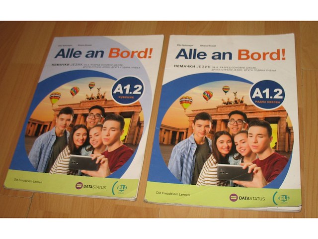 6. ALLE AN BORD! A1.2 UDZBENIK + RADNA SVESKA