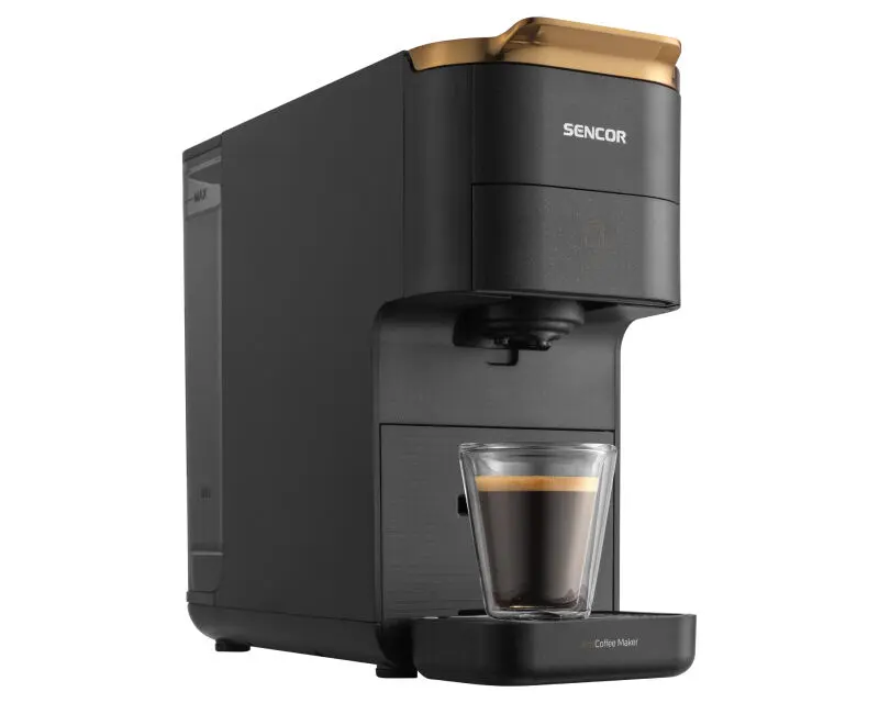 Sencor Aparat za espresso kafu SCC 1000BK, 1.545W, 20bara, Crni