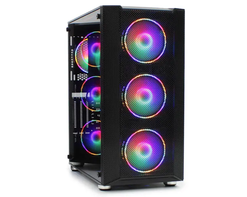 EWE PC Gaming desktop računar i5-12400F, 16GB, 1TB SSD, AMD9060 8GB, Crni