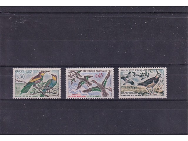 Francuska 1960 Fauna