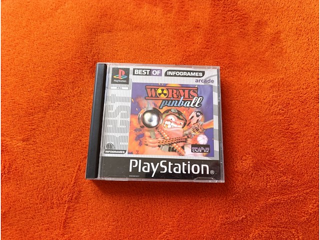 PlayStation 1 original igrica - WORMS Pinball