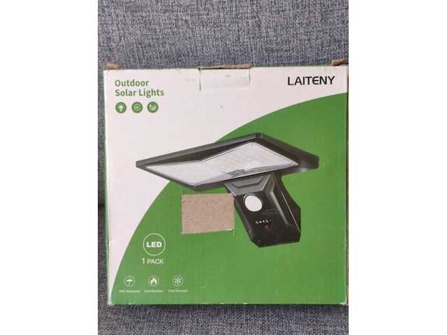 Solarno LED svetlo za dvorište sa senzorom pokreta