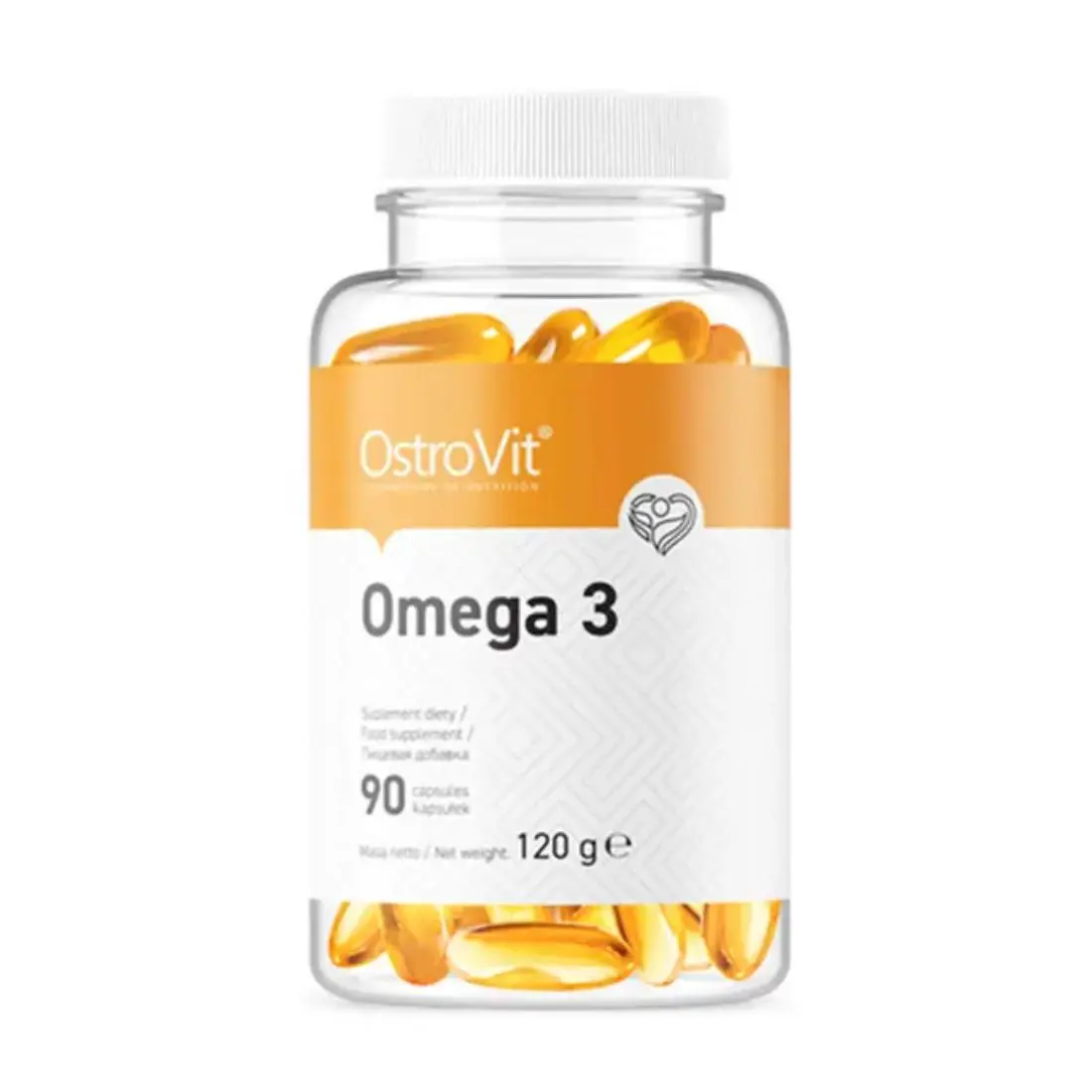 OstroVit Omega 3, 1000 mg, 90 gel kapsula