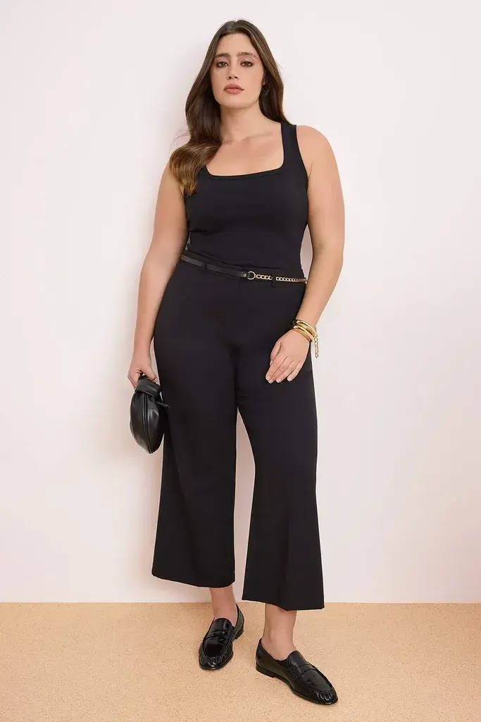 Trendyol Curve Ženske pantalone TBBSS26AR00015, Crne