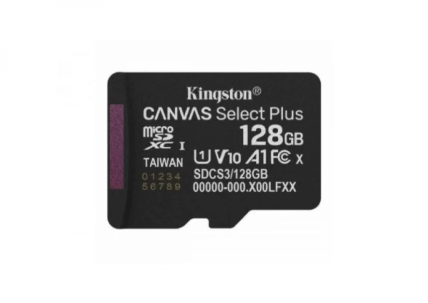 Micro SD Card 128GB Kingston SDCS3/128GBSP class 10