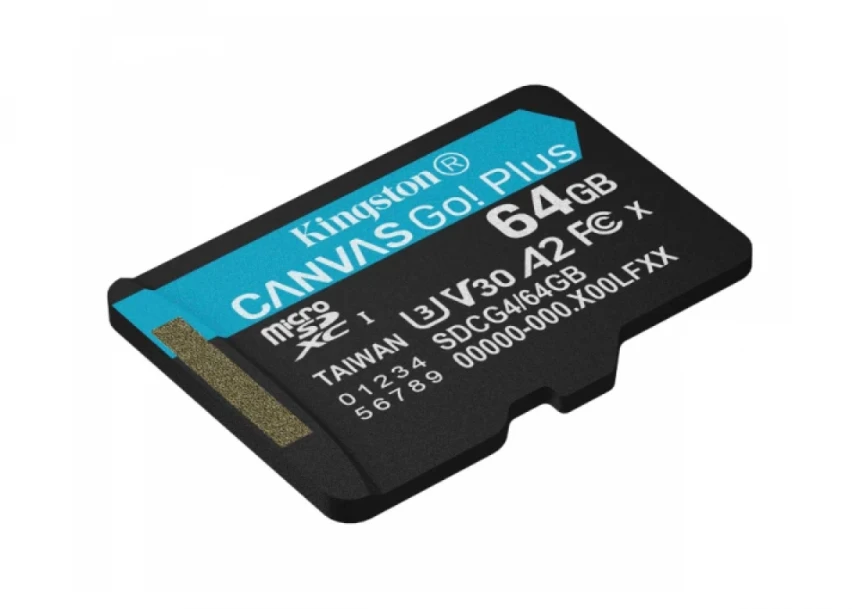 Micro SD Card 64GB Kingston SDCG4/64GBSP - 200/160 MB/s