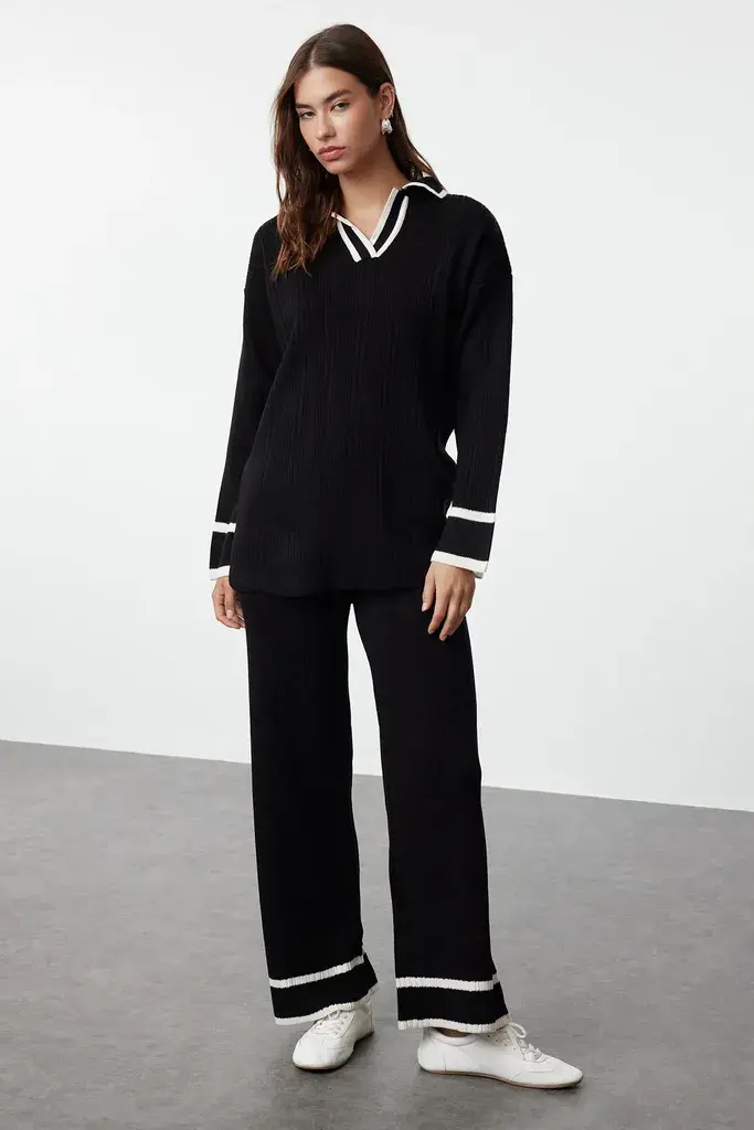 Trendyol Modest Ženski komplet Tctaw25Us00015, Crni