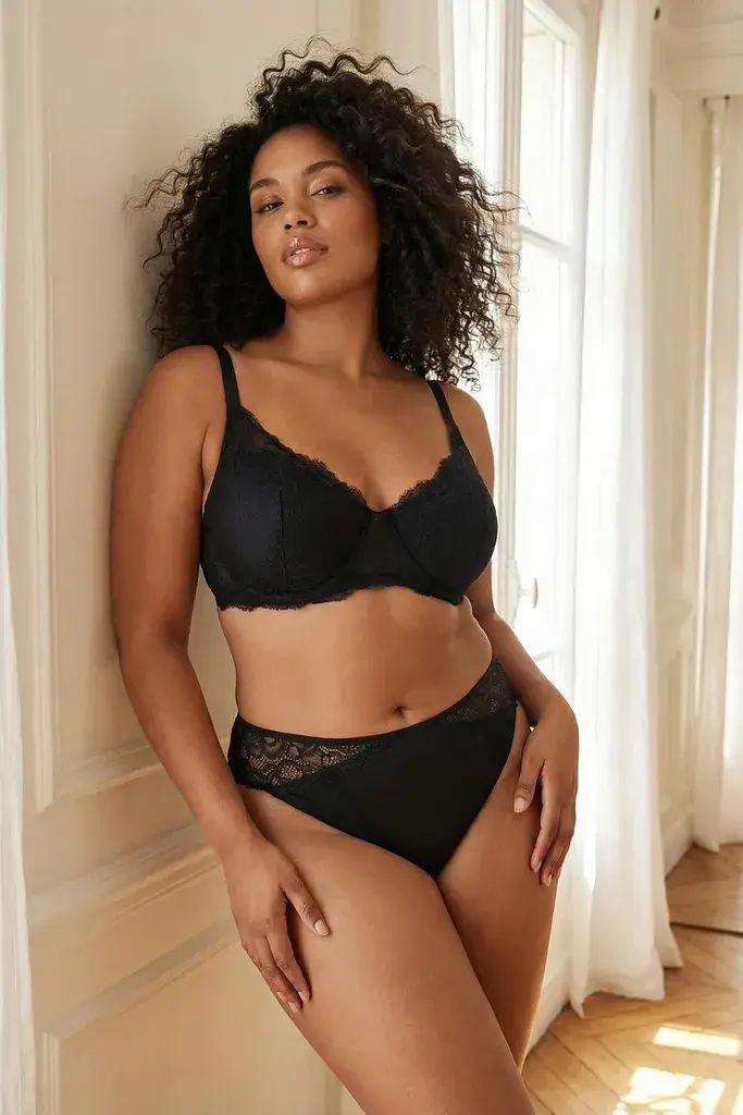 Trendyol Curve Ženski set donjeg veša Tbbaw26Dg00015, Crni
