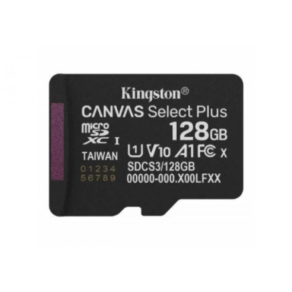 Micro SD Card 128GB Kingston SDCS3 128GBSP class 10