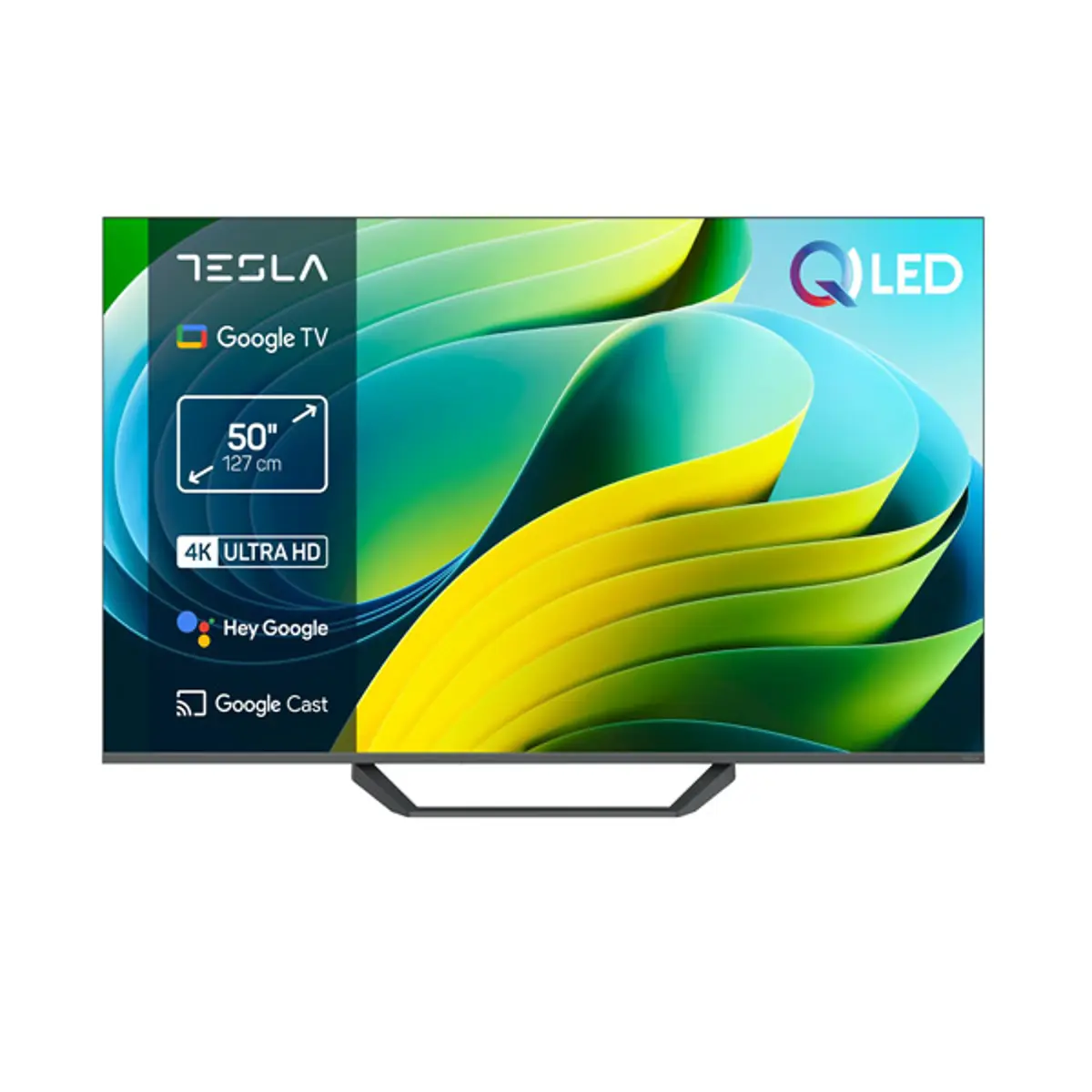 Televizor Tesla Q50E655GUS, Smart, 4K UHD, 50″ (127cm), DVB-T/T2/C/S/S2