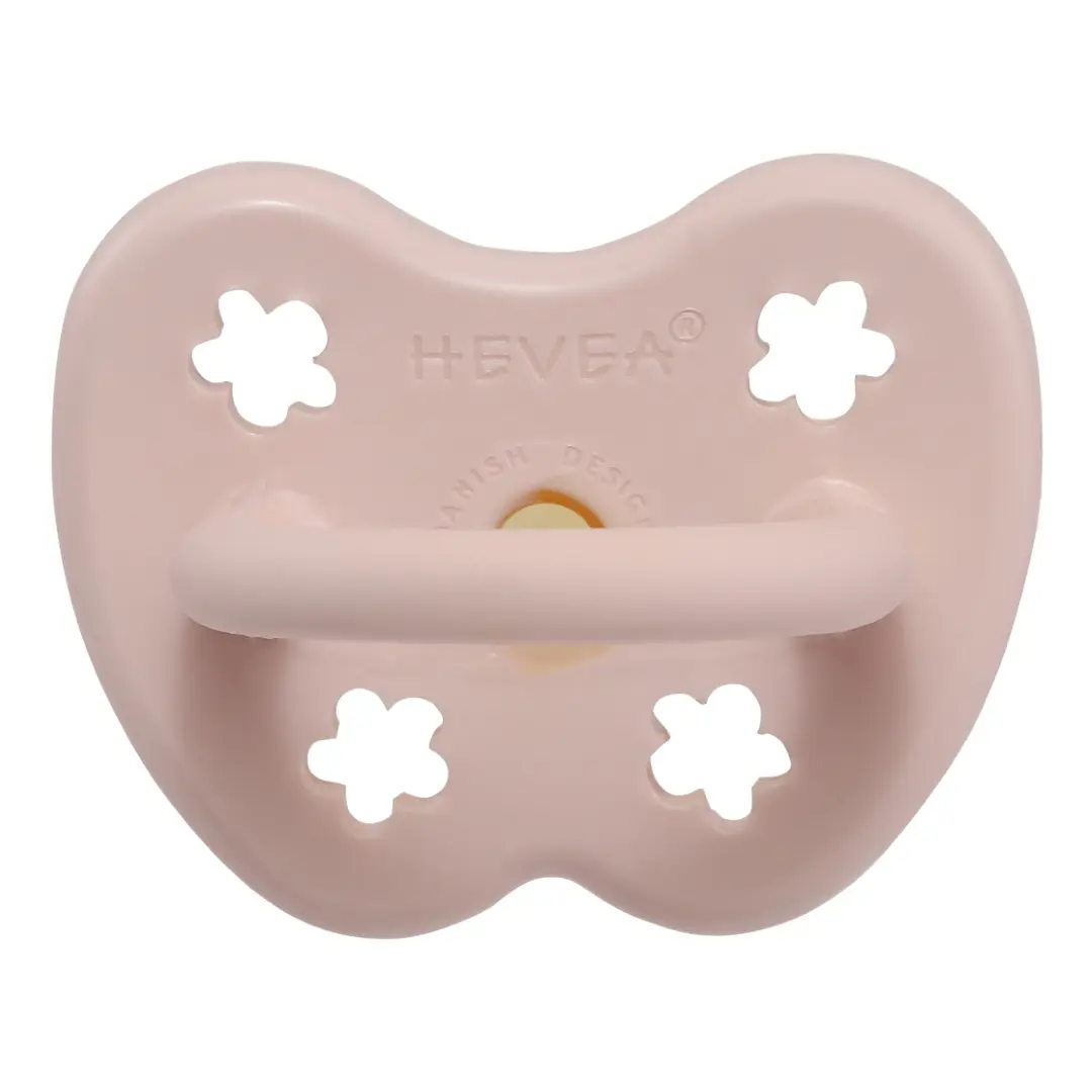 HEVEA Okrugla cucla 0-3m puder roze