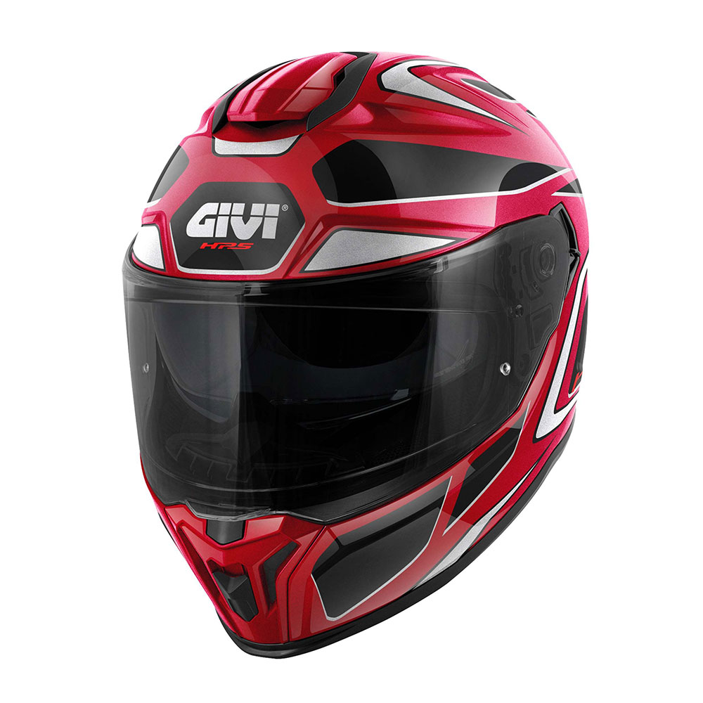 Kaciga GIVI Full Face 55.1 ZEPHIR bordo crno srebrno crvena