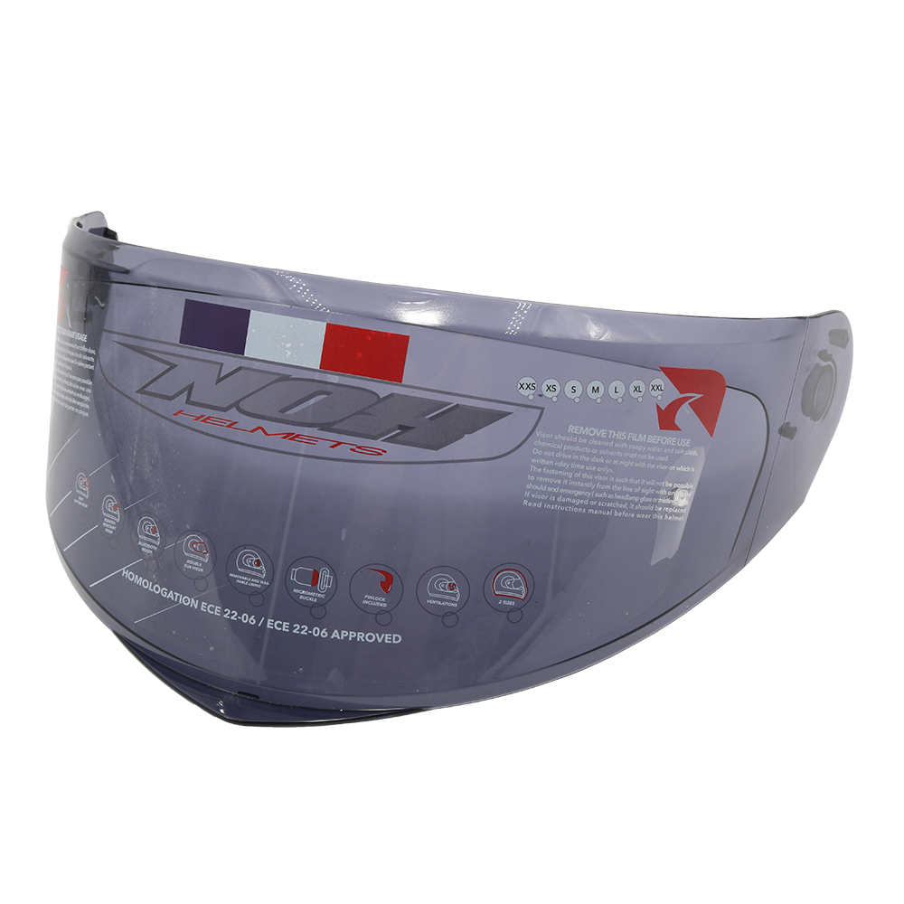 Vizir kacige NOX N967 – zatamnjen