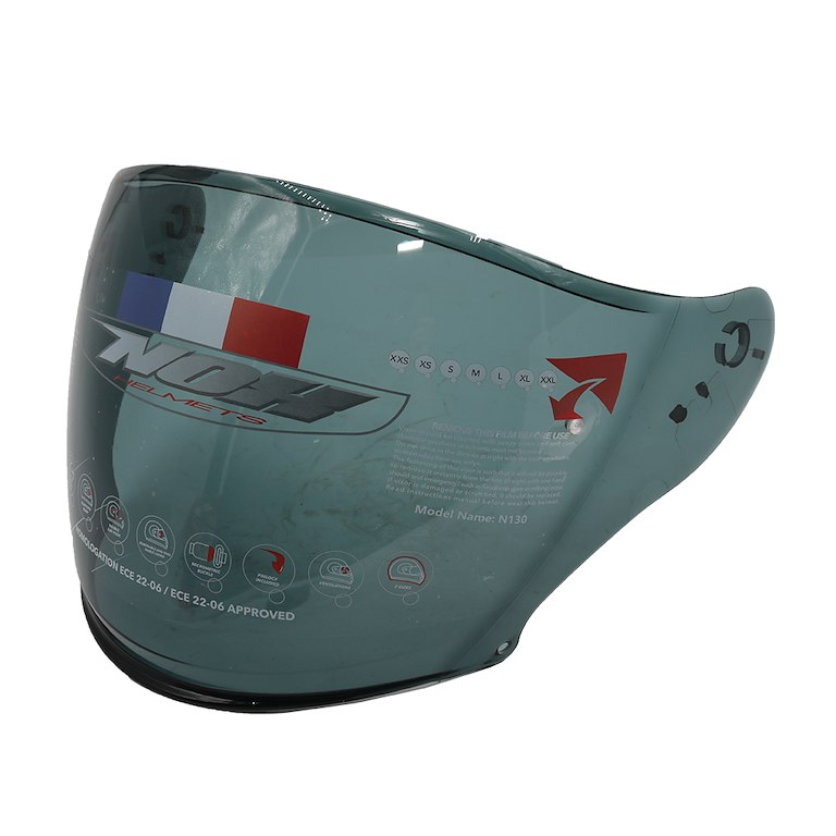 Vizir kacige NOX N130 – zatamnjeni