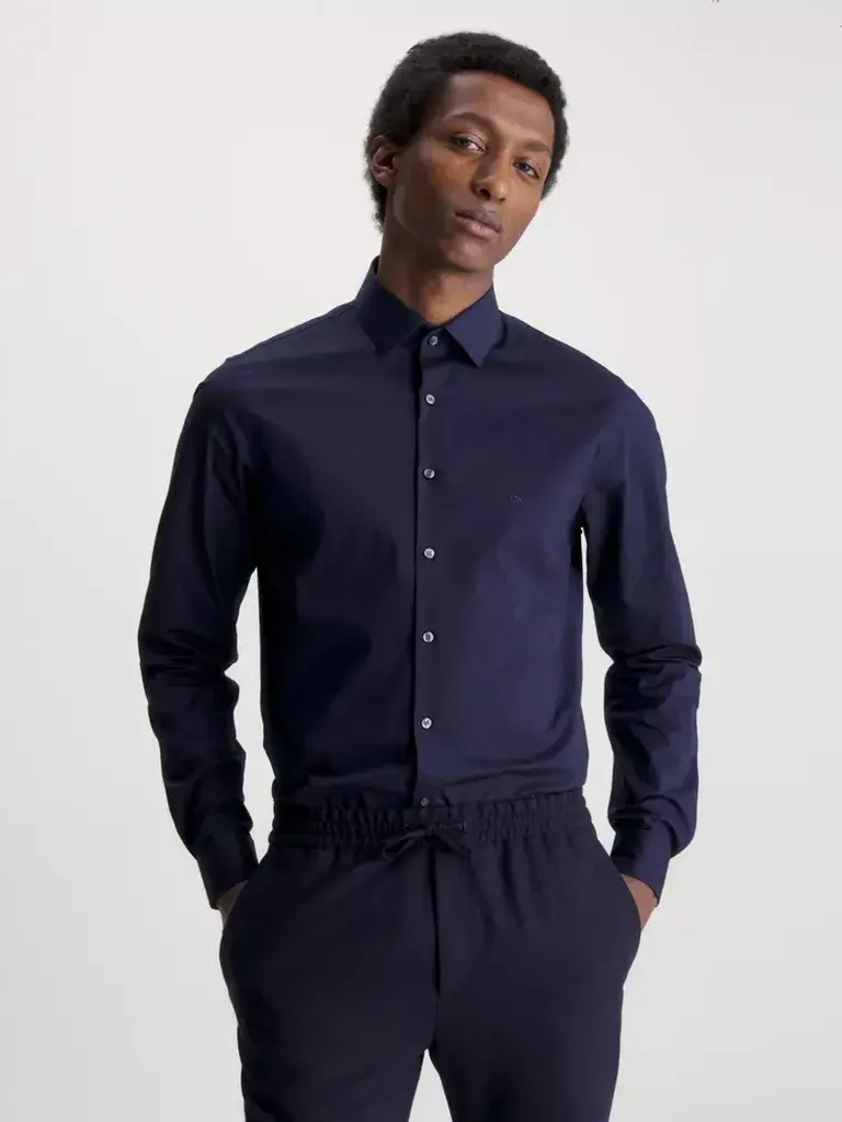Calvin Klein Muška košulja K10K108229, Teget