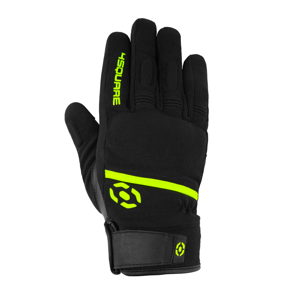 Rukavice NOX 4 SQUARE STRIKER BLACK YELLOW