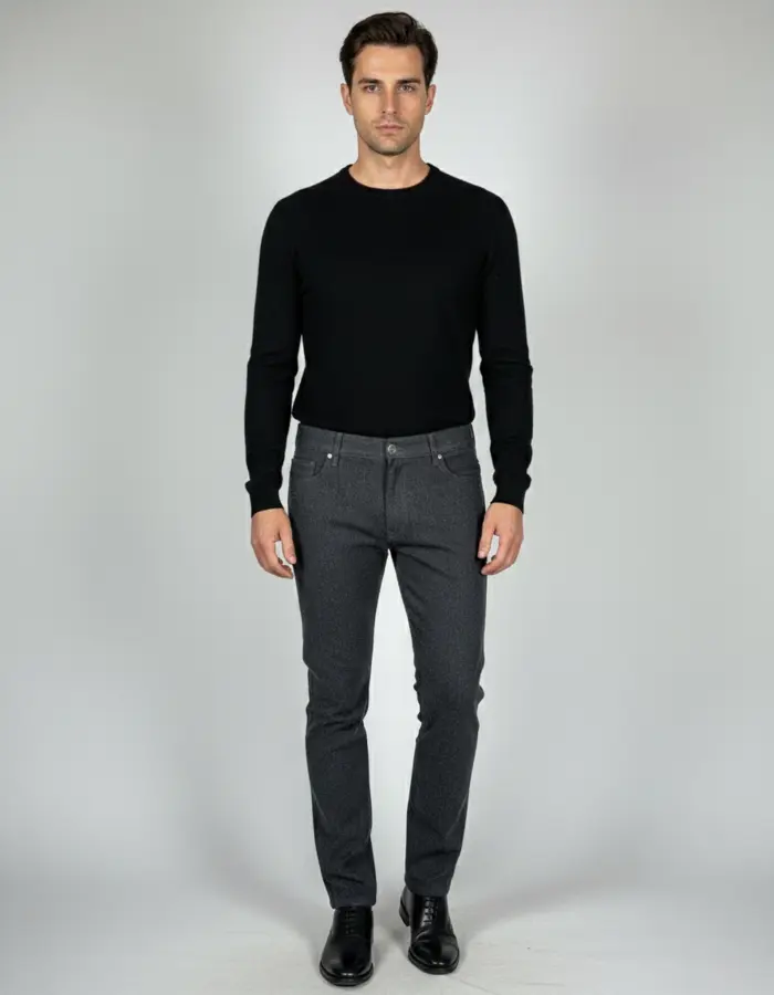 Elit Muške termo pantalone za zimu, Tamnosive
