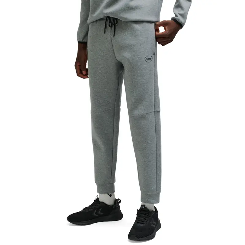 HUMMEL Muški donji deo trenerke Hmltech fleece regular, Sivi