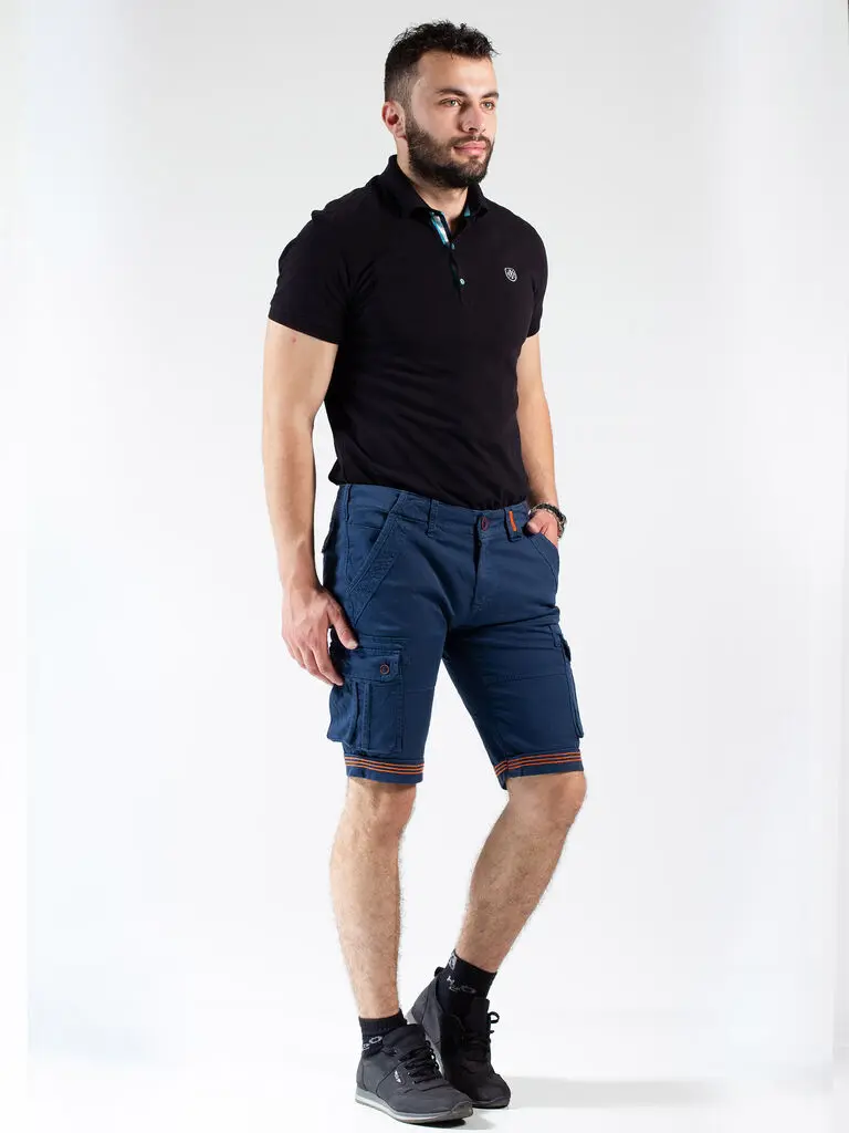 Denistar Muški šorts 100-819, Regular, Teget