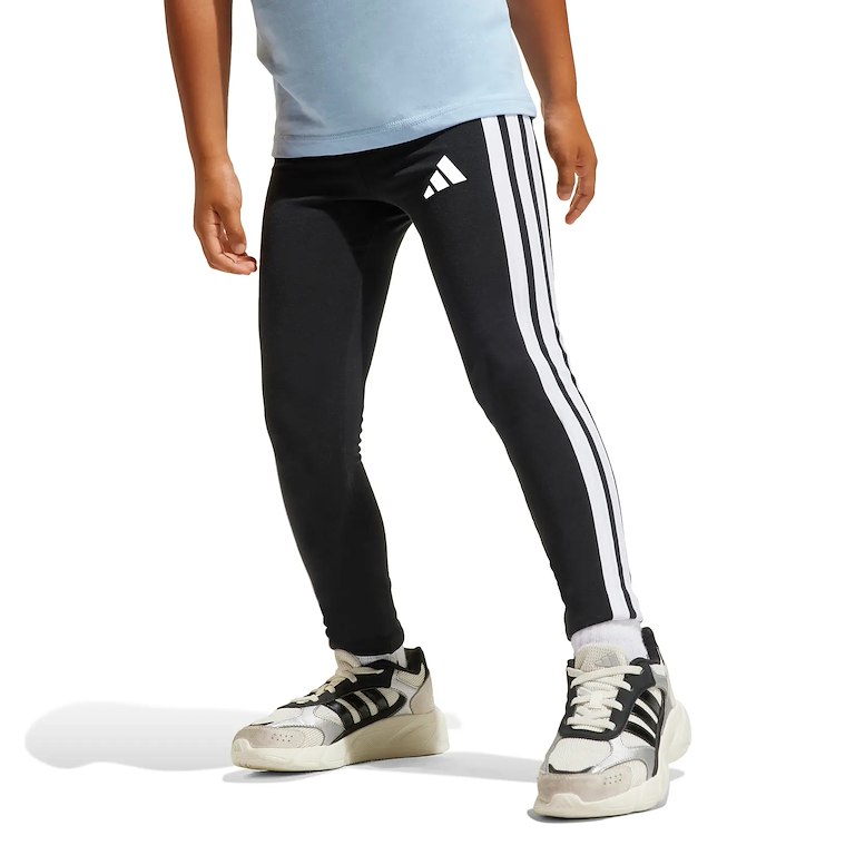 Adidas Helanke za devojčice Lg 3S Leg 230 JE0313, Crne