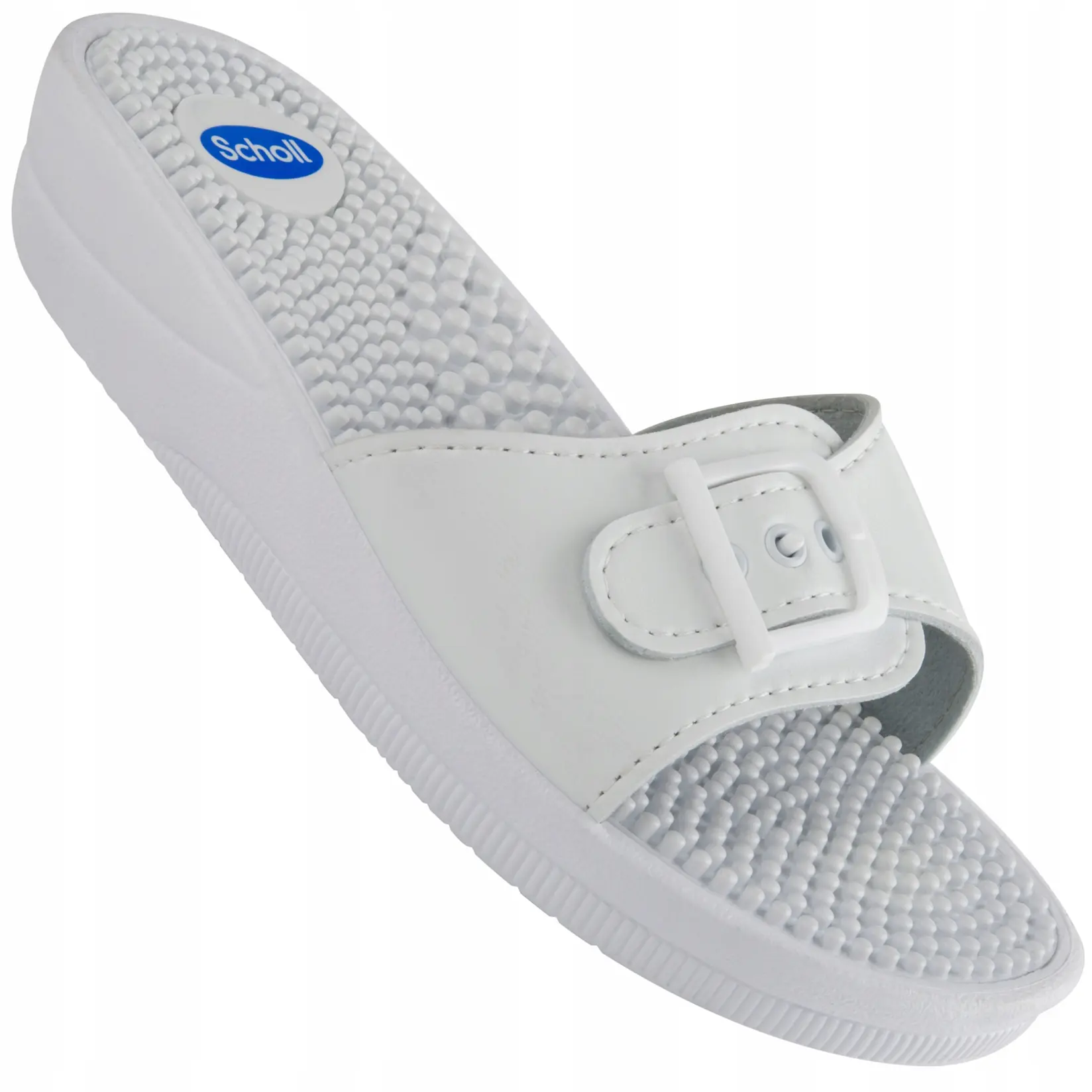 SCHOLL Ženske papuče New Massage bele