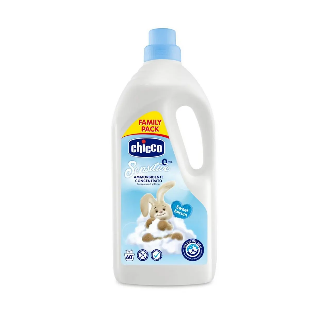Chicco Omekšivač za veš Sensitive Sweet talcum, 1.5 l