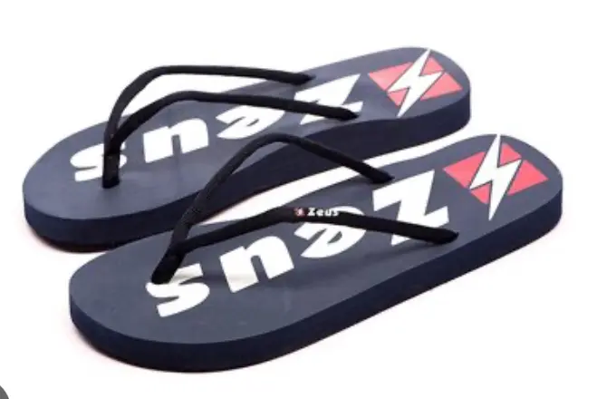Zeus Unisex papuče Infradito Promos, Crna