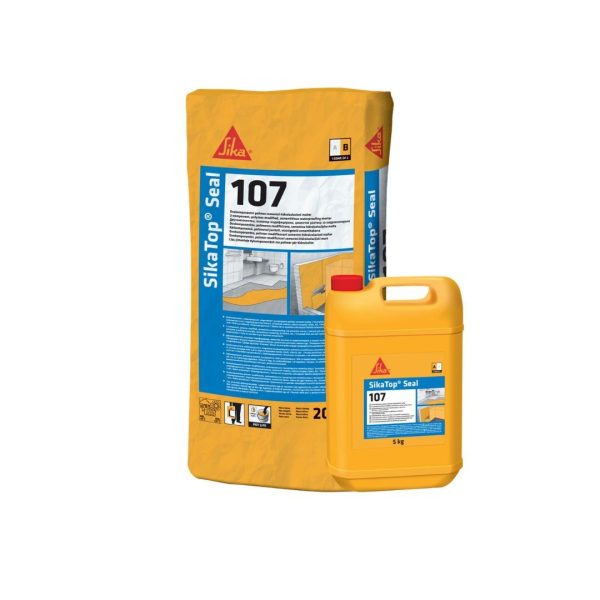 Sika TopSeal 107 – 2K Cementni malter 20+5kg Hidroizolacija
