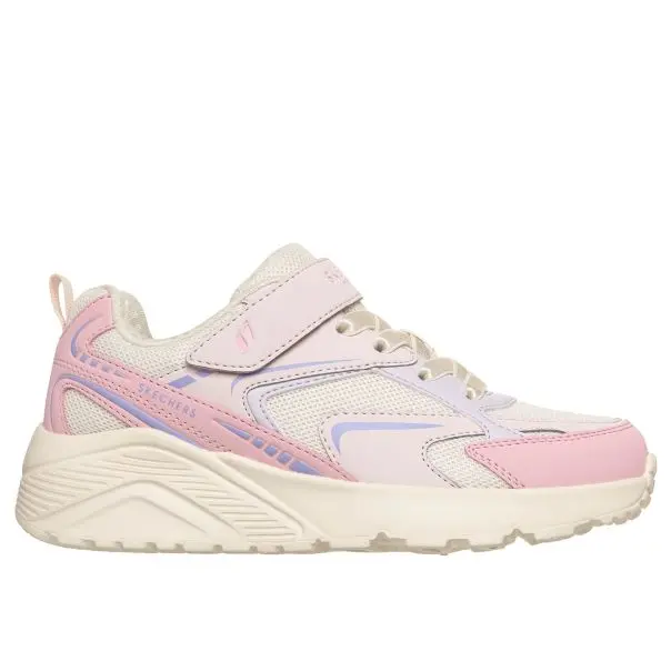 Skechers Patike za devojčice Uno lite GP, Svetloroze