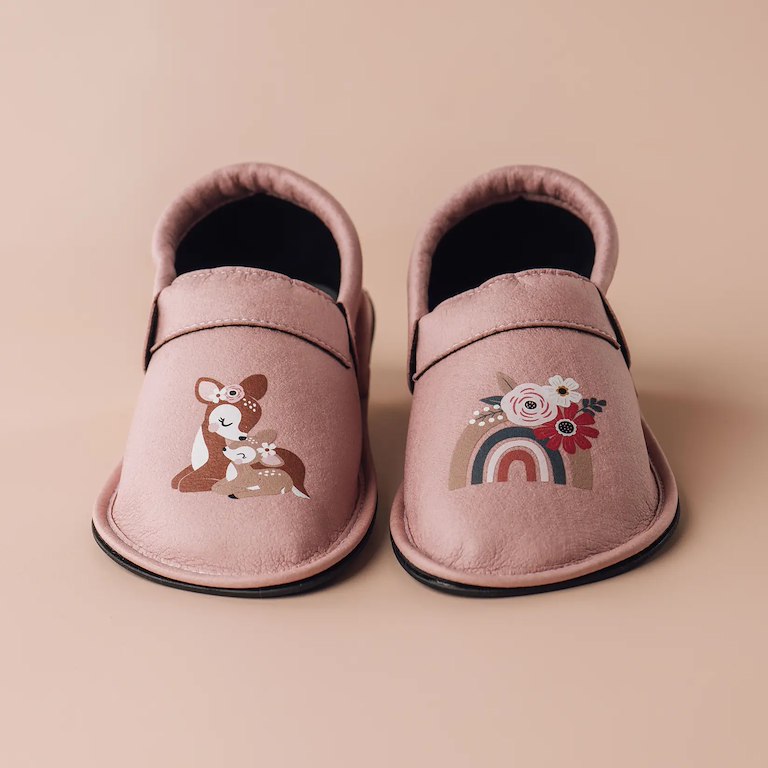 Snugi Patofne za devojčice KickUp Bambi, Roze