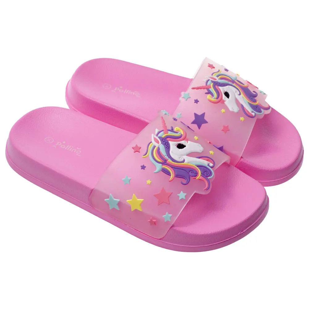 Pollino Papuče za devoјčice 7R2403035, Roze