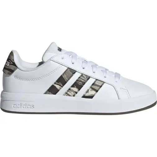 Adidas Patike za dečake Grand Court 3.0 J Ftwwht/Tengrn/Gum5, Bele