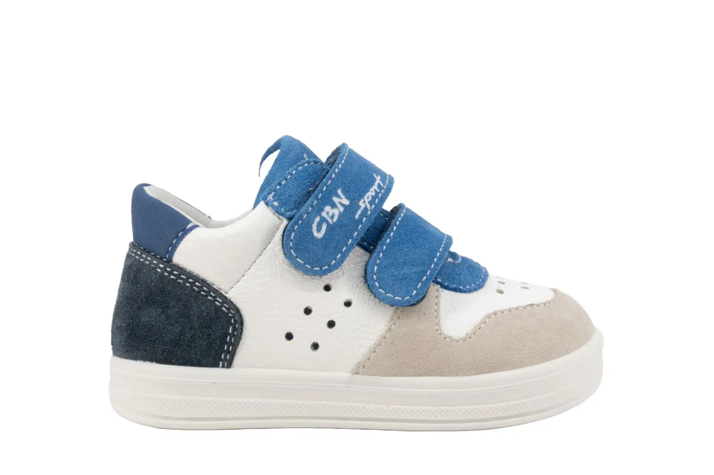 Ciciban Cipele za dečake Sport OCEAN 368317, Belo-plave