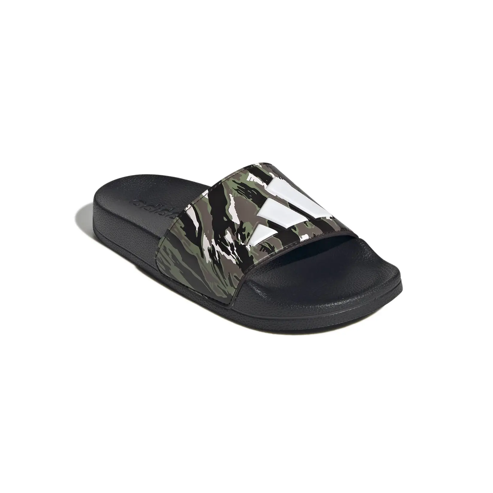 Adidas Papuče za dečake Adilette Shower Log K KI0577, Crne
