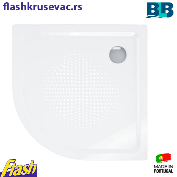 Emajlirana čelična tuš kadica R90 ugaona – BLB UNIVERSAL