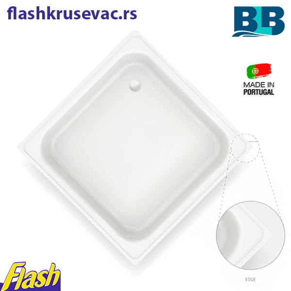 Emajlirana čelična tuš kadica 90×90 – BLB UNIVERSAL