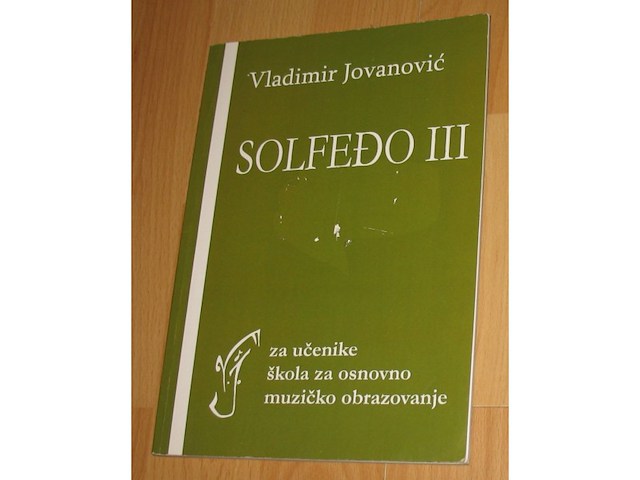 3. SOLFEDJO III 3 JOVANOVIC
