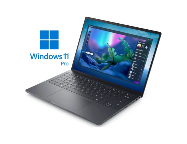 Dell Pro Max 14 Premium (NOT26473) laptop Intel Core Ultra 7 265H 14" FHD+ 400nits 32GB 512GB SSD NVIDIA RTX PRO 1000 8GB Win11 Pro sivi