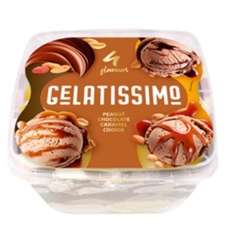 Sladoled čok karamela 1.65l gelatissimo
